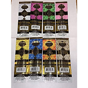 Billionaire Hemp Wraps Variety Pack (16 Wraps) 8 Packs one Each Flavor; OGK Natural Ballin' Blueberry Milli Mango Majestic Grape Sweet Stacks Pink Lemonade Russian Cream