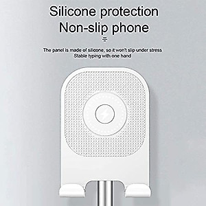 N/A Cell Phone Stand, Angle Adjustable Phone Stand,Desktop Sturdy Aluminum Metal Phone Holder,Compatible with Mobile Phone Tablet