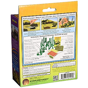 Woodland Scenics SP4124 Desert Plants Diorama Kit