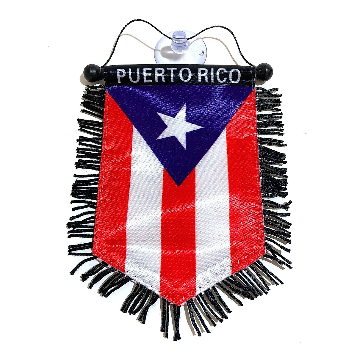 Puerto Rico flag for car Puerto Rican accessories mini banner hanging decoration for cars home wall door window