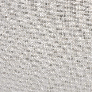 Yutong Fabric by The Yard and 9OZ-100% Polyester Upholstery Sewing Fabrics-Solid Ivory Pattern