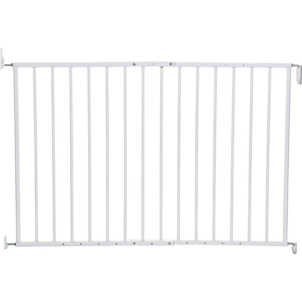 Dreambaby Arizona Extenda Baby Safety Gate - Hardware Mounted Gates - with Adjustable Width from 26.75-44 inches - White - Model L2164BB