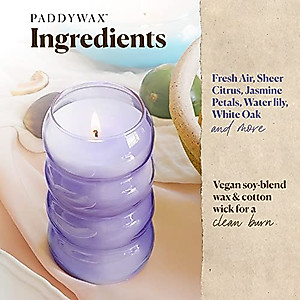 Paddywax Candles Realm Candle, 12 Ounces, Purple, Wisteria