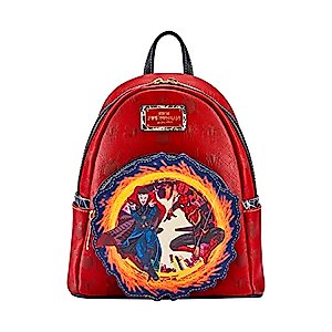 Loungefly Backpack Marvel: Spider-Man Portal Mini Backback, Amazon Exclusive