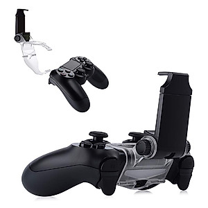 Megadream Mobile phone Gaming Clip, Controller Phone Mount Support Holder Clamp for PS4/Xbox Series/Xbox One/Samsung Galaxy S8/IOS/Android-Maximum 6 inch Phone