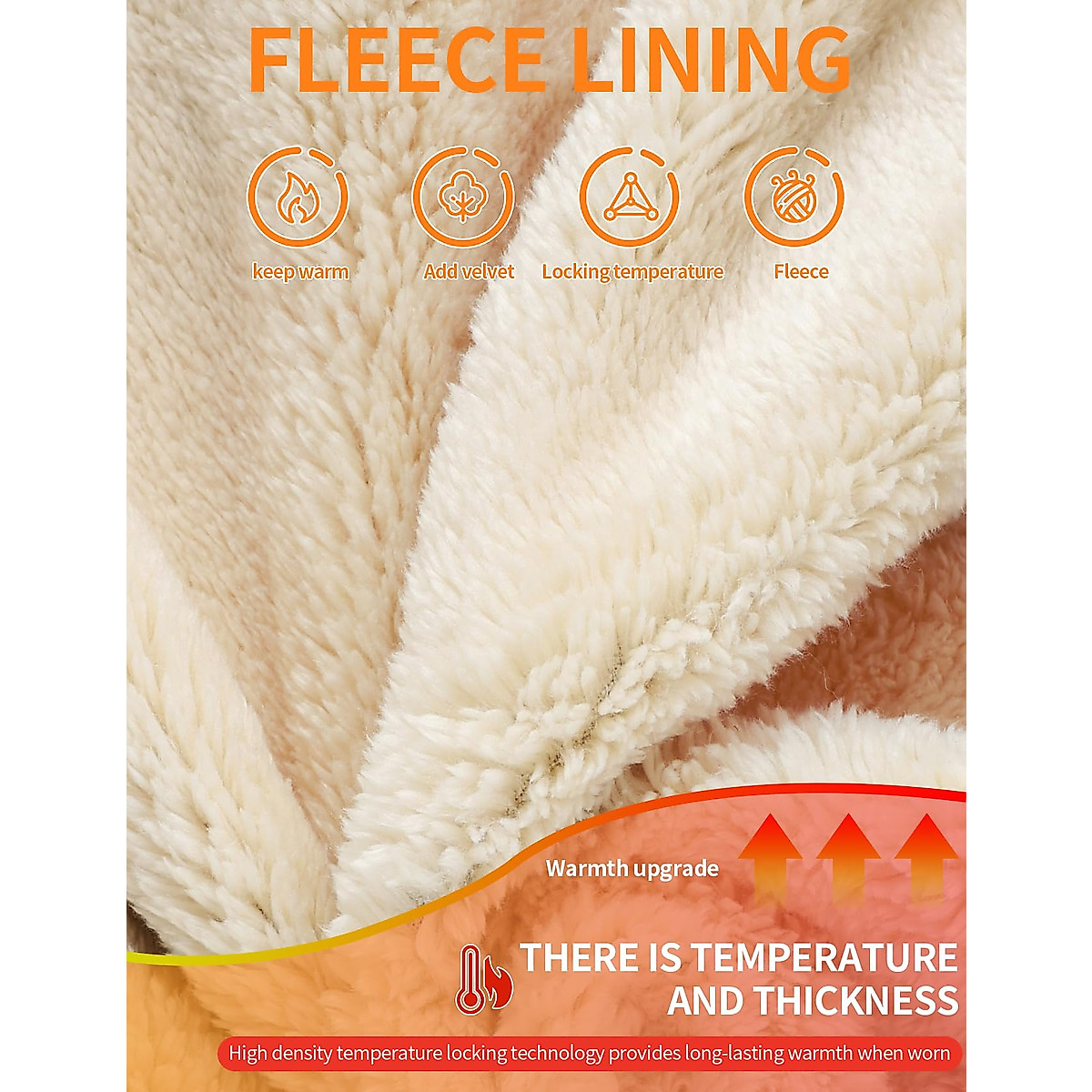 Gihuo Men's Winter Fleece Pants Sherpa Lined Sweatpants Straight Leg Active Running Sweat Pants Comfy Lounge Pants (2# Black, Large)