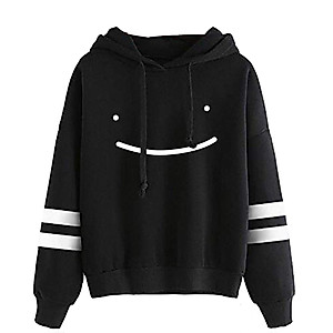 CNSTORE Unisex Hoodies Sweatshirts Dreamwastaken Dream Smile Merch Men Women Causal Pullover Tracksuit XXS-4XL