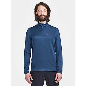 Craft Sportswear Men's Core Gain Midlayer, Tide, Large
