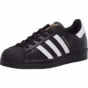 adidas Originals mens Superstar Deprecated Sneaker, Black/Black/Black, 9 US