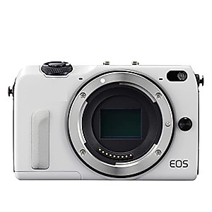 Camera M2 Mirrorless Camera Body (NO with Lens) Digital Camera (Color : W)