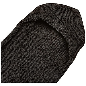 Hanes Women's 6-Pack Invisible Comfort Ballerina Liner, Grey Wardrobe, Shoe Size: 5-9