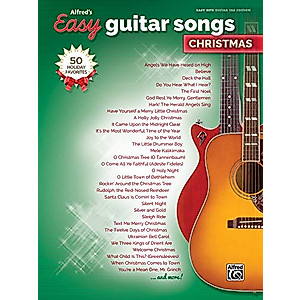 Alfred's Easy Guitar Songs -- Christmas: 50 Christmas Favorites