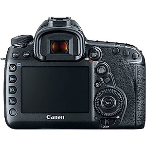 Canon EOS 5D Mark IV DSLR Camera with 24-105mm f/4L II Lens Kit + 75-300 III Lens + 256GB Sandisk Memory, TTL Speedlight Flash, Power Grip + Special Software Package Bundle (Renewed)