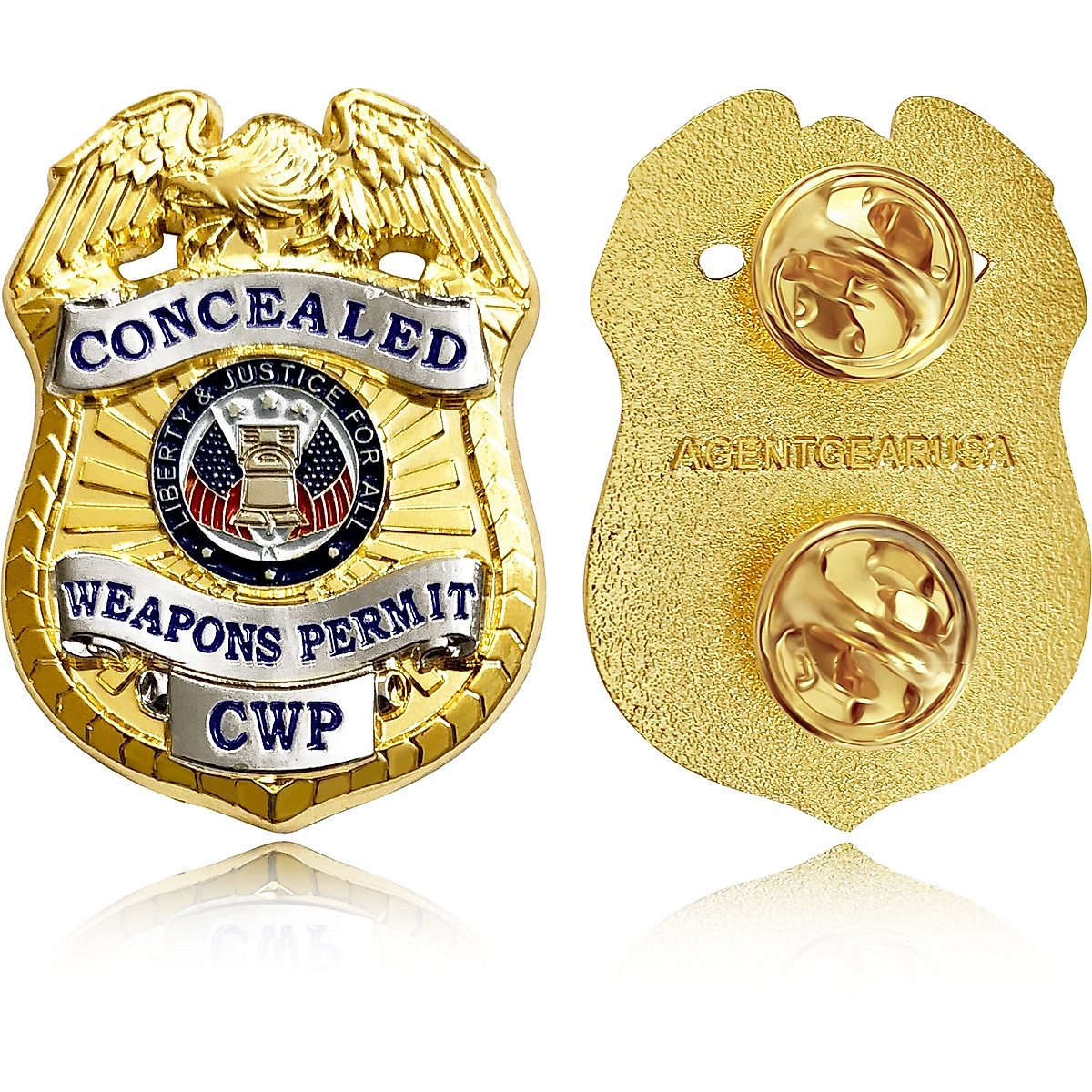 Concealed Weapons Permit Lapel Pin - Metal Pin