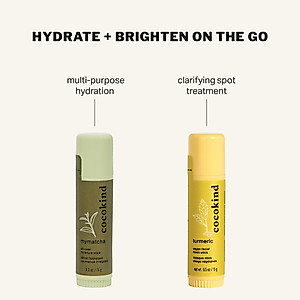 Cocokind Turmeric Mask Stick, Spot Treatment with Organic Turmeric, Tea Tree Oil, and Ginger Root, For Dark Spots and Acne