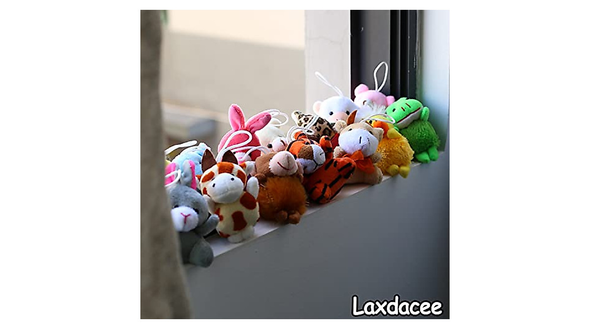 32 Piece Cute Plush Animal Toy Set for Kids