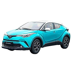 Models Vehicle Replica Car 1 18 Fit for Toyota CHR SUV Simulation Car Model Metal Diecast Minicar Scale Model Collectibles Souvenir Collectible Gift 2023 2024 (Color : Blue)