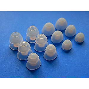 Oval Comfort Fit Set Compatible with Klipsch R6, R6i and R6m in-Ear Earphones - Replacement Eartips Eargels Earbuds