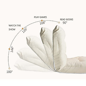 NAHDU Foldable Sofa can Accommodate Backrest Floor Tatami Balcony Chairs (Color : E, Size : As Shown)