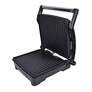 Courant CPP-4140 4-Serving Panini Press and Sandwich Griddler with Non-stick Coated Plates - Indoor Grill