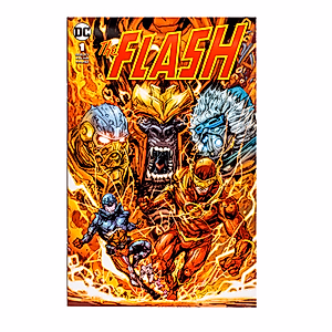 McFarlane Toys - DC Direct - Comic with MEGA Figure - The Flash - Gorilla GRODD