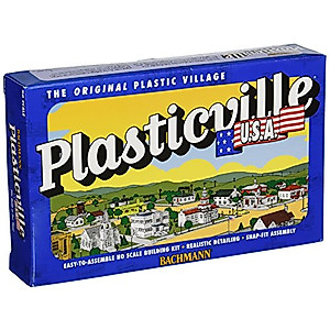 Bachmann Trains - PLASTICVILLE U.S.A. BUILDINGS – CLASSIC KITS - SIGNAL BRIDGE - HO Scale