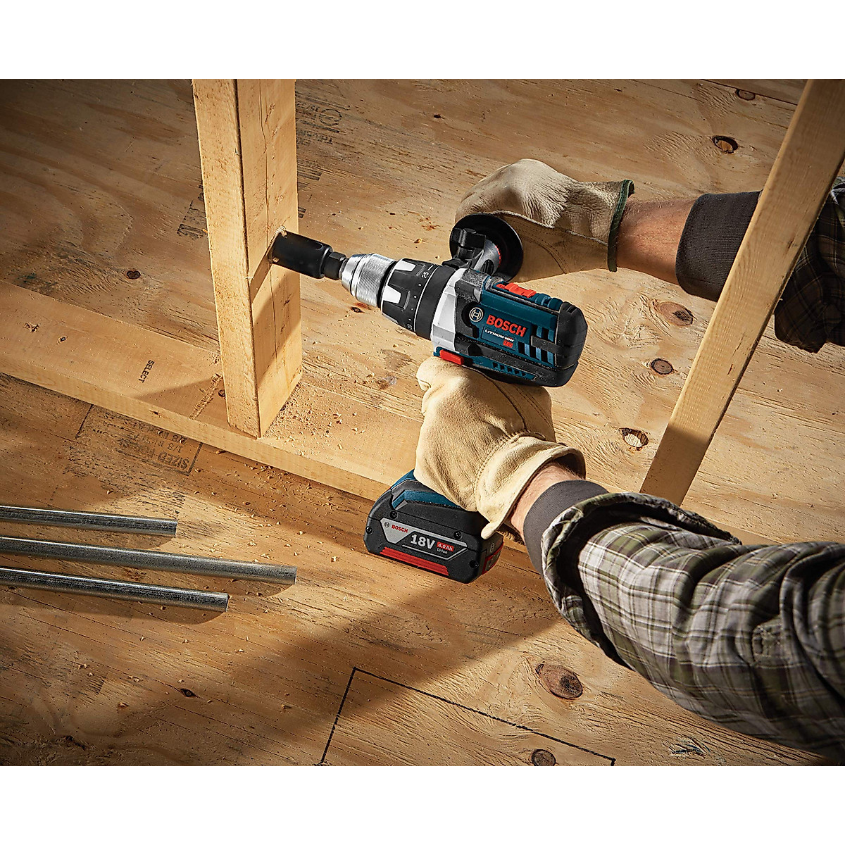 BOSCH HCD212 2-1/8 In. Daredevil Wood Hole Saw with Arbor