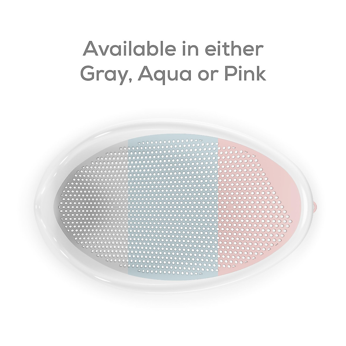 Angelcare Baby Bath Support (Grey) | Ideal for Babies Less than 6 Months Old