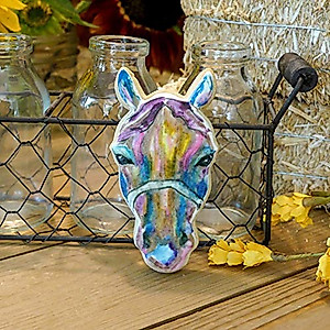 Horse Head Farm Animal Cookie Cutter, Premium Food-Grade Stainless Steel, Dishwasher Safe (Horse Head)