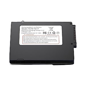BT-000318 Battery 4620mAh Replaces for ZebraTC70 TC75 Barcode Gun Scanner PDA