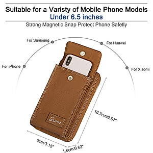 S-ZONE Women RFID Blocking Small Crossbody Cell Phone Purse Bag Wallet 2.0 Version