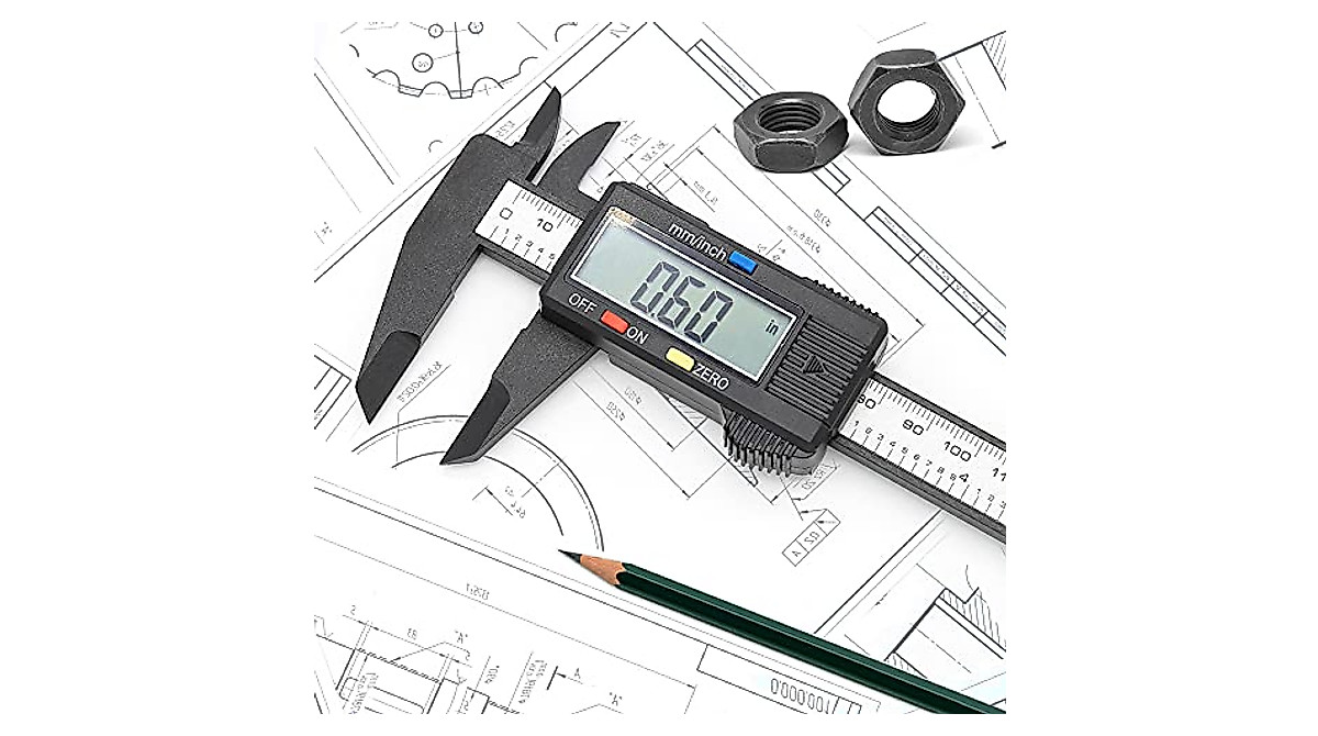 Electronic Digital Caliper - Precise 0-6 inch Measurements with LCD