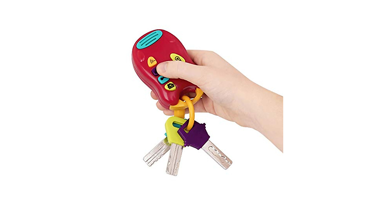 Battat Toy Keys - Fun Sounds & Mini Flashlight for Kids