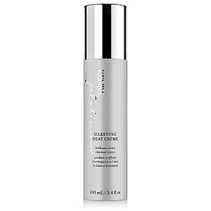 Kenra Platinum Silkening Heat Crème | Brilliant Shine Thermal Styler | Reduces Hot Tool Passes by 50% | Prevents Breakage & Improve Manageability | Heat Protectant | All Hair Types | 3.4 fl. Oz