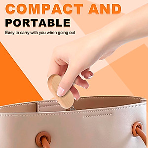 Novelty Wooden USB 2.0 Flash Drive 32GB Data Storage Memory Stick USB Stick Ellipse Pendrive with Wooden Box