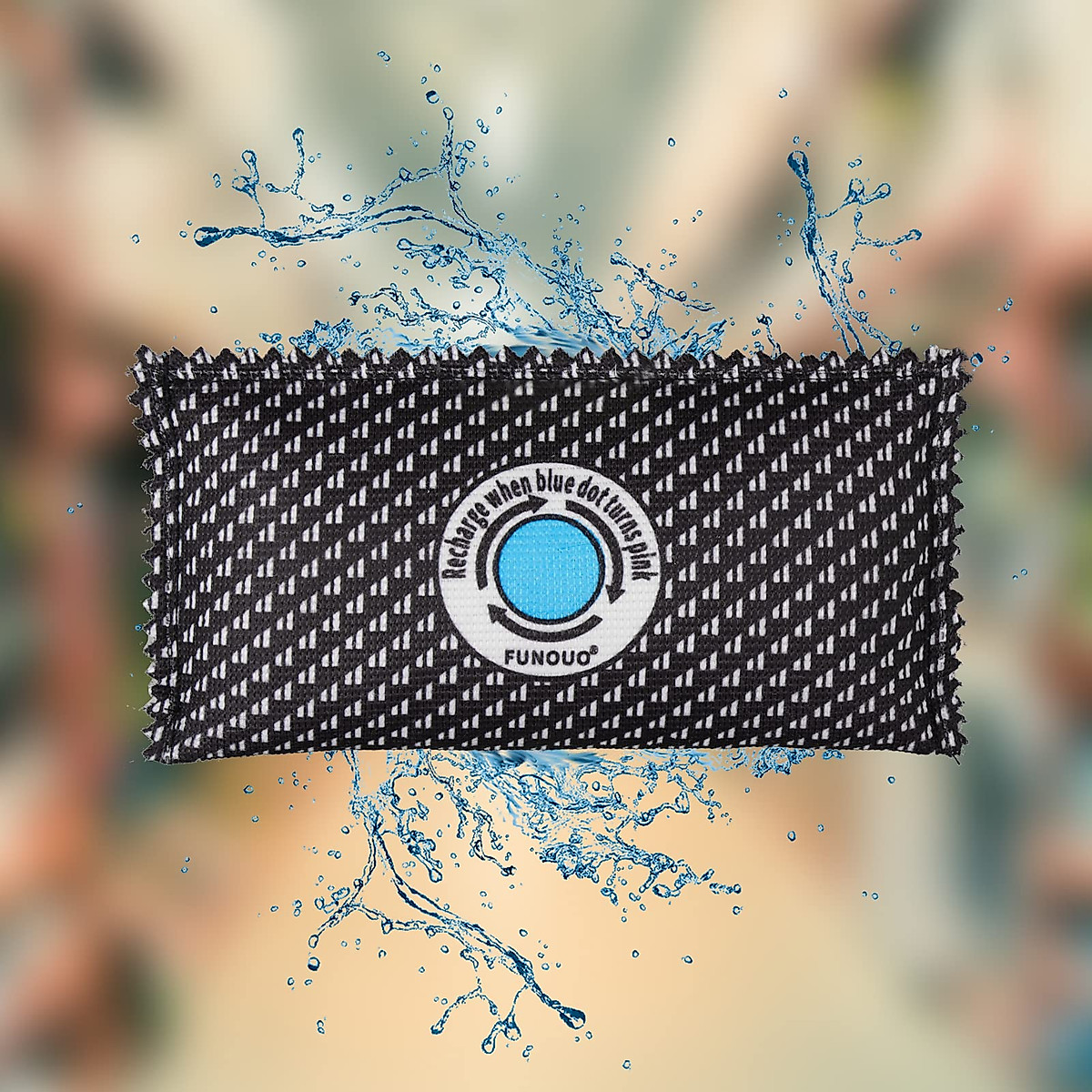 FUNOUO 200g Rechargeable Silica Gel Desiccant Pack of 3,Moisture absorbers for storage,Moisture absorbers Bag,Desiccant Dehumidifier bag,Dehumidifier for Home Closets,Gun Safe, and Cars