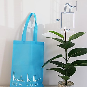 Nicole Miller Straw Sun Hats Kimono Beach Cover Ups for Women and Travel Tote Matching for Packable Foldable, Aqua