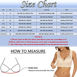 Women Sports Bras 3PCS Shaping & Powerful Lifting Bra, Lace Wireless Bra for Women, Push Up Bra Seamless Underwire Bra(Multicolor,M)
