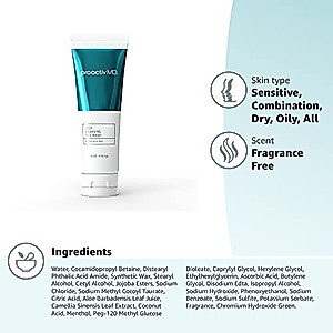 ProactivMD Exfoliating Face Wash - Gentle and Hydrating Facial Cleanser and Acne Treatment for Sensitive Skin, 6 Oz