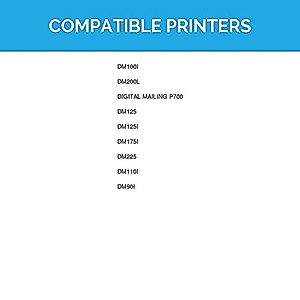 LD Compatible Ink Cartridge Replacement for Pitney Bowes 793-5 (Fluorescent Red, 2-Pack)