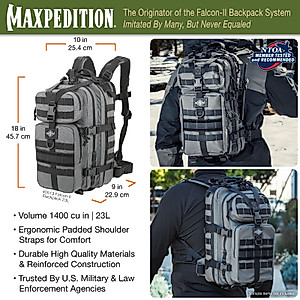 Maxpedition Falcon-II Backpack (Wolf Gray)