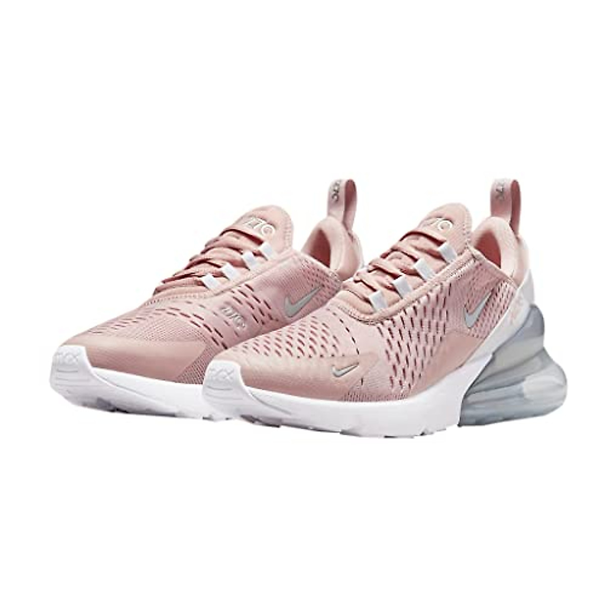 Nike Air Max 270 Pink Oxford/Metallic Silver/White 8.5 B (M)