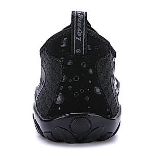 Leyang Women Men Water Shoes Lightweight Quick Dry Non-Slip Barefoot Swim Shoes Multifunction Aqua Socks Pool Beach Surf Yoga