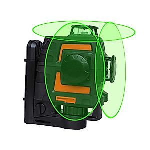 Johnson Level & Tool 40-6674 Self-Leveling 3 x 360° Laser with GreenBrite Technology, Green, 1 Laser