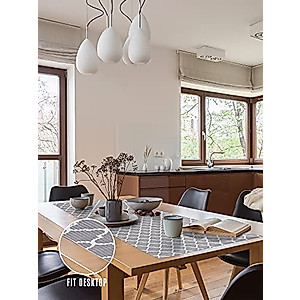 Jersow Shelf Liner for Kitchen Cabinets, 17.5inch x 30ft Non Adhesive Kitchen Drawer Liners, Food Grade EVA Cabinet Liners, Washable & Waterproof Kitchen Liners for cabinets and Drawers(Grey)