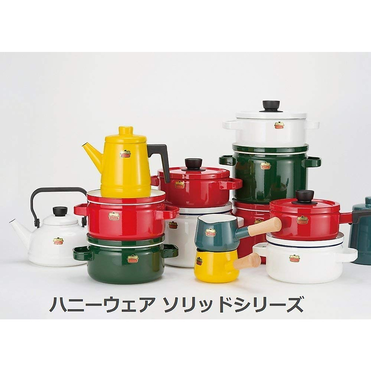 Fuji Hollow Painted Milk Pan, Smoke Blue, 4.7 inches (12 cm), Solid SD-12M SB