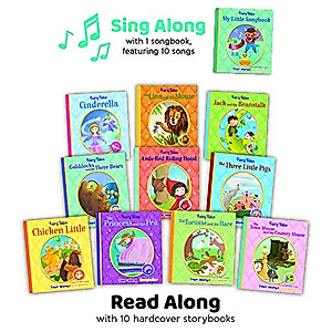 Fairy Tales Take Along Storyteller: Interactive Electronic Music Player/Reader with 11 follow-along books (Children's Interactive Story and Song Carry Along Player With Books)