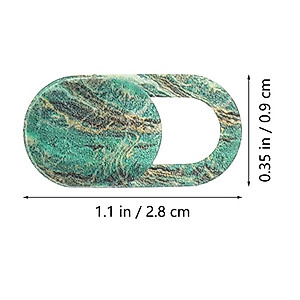 SOLUSTRE 6pcs Lens Cover Webcam Cover Webcam Slide Cover Tablet Laptop - Cover Lenses Phone Cover Webcam Privacy Lens Protector Phablet Abs Slider Computer Blocker