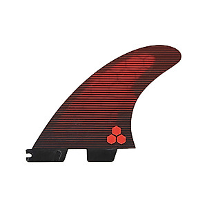 FCS II AM Performance Core Tri Fin Set - Red - Small
