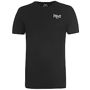 Everlast Men's Logo Short-Sleeve Tee Black 4XL